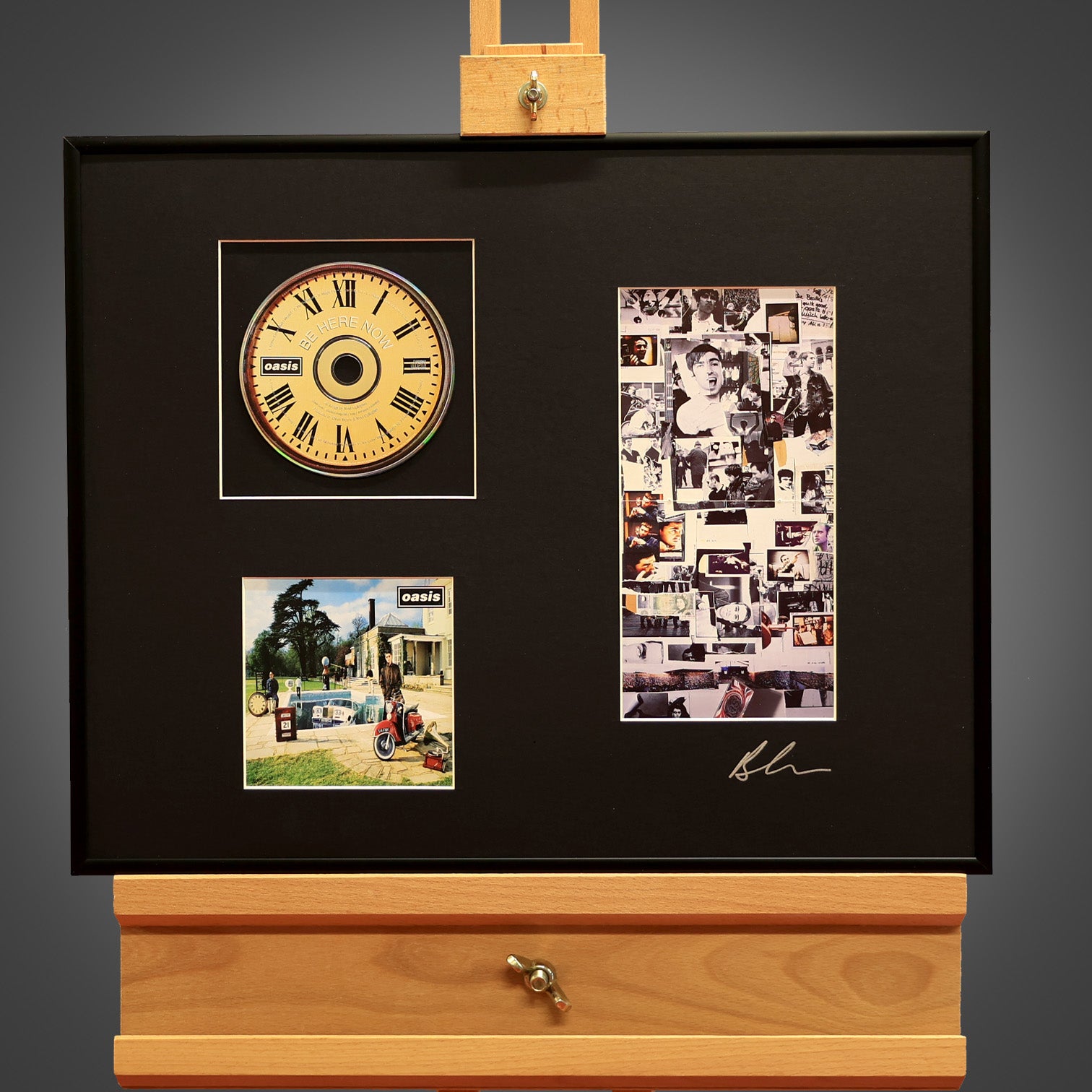 Oasis - Be Here Now Signed & Framed CD - New Item – Microdot Boutique