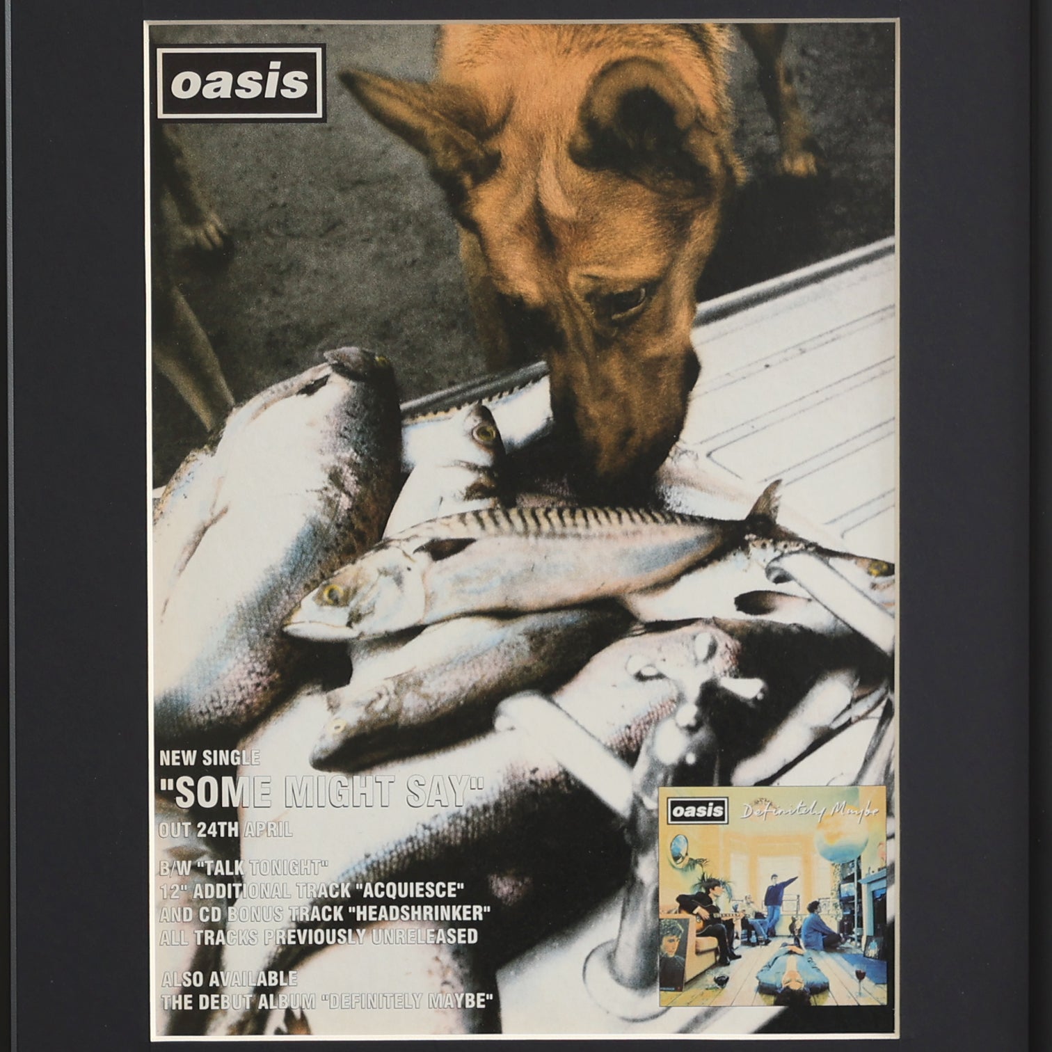 Oasis - Some Might Say - Original 1995 Full Page press ad - New Item ...