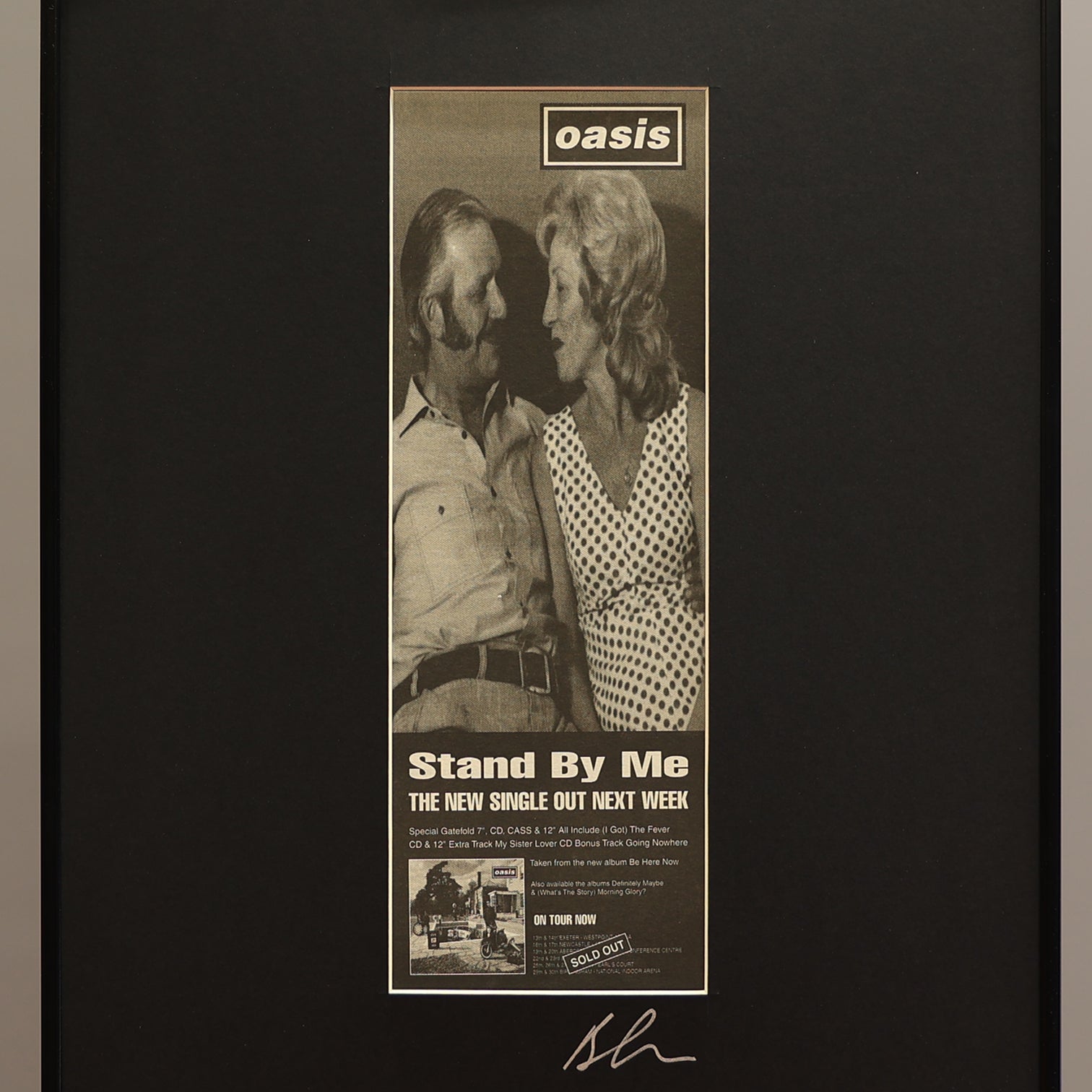 Original 1997 Oasis 'Stand By Me' Press Ad - New Item – Microdot Boutique