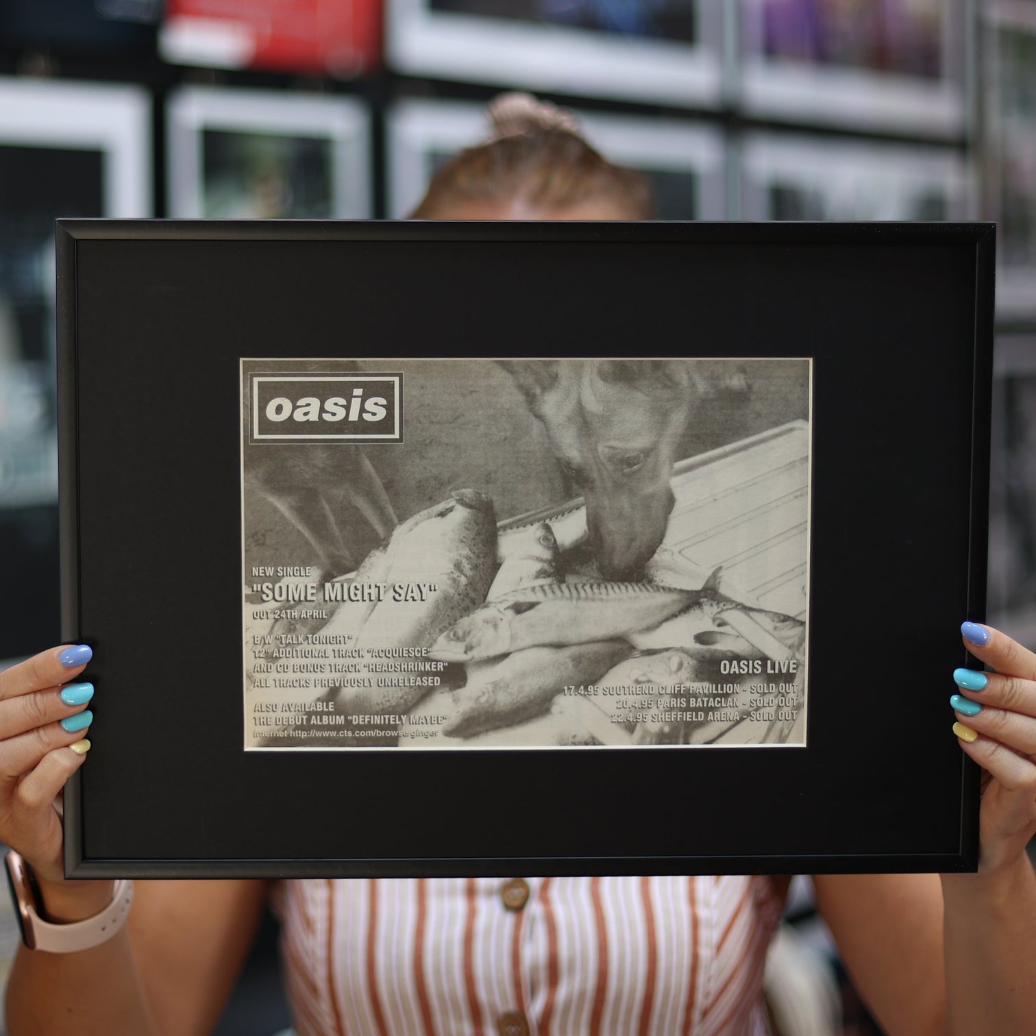 Oasis - Some Might Say - Original 1995 press ad - New Item – Microdot ...