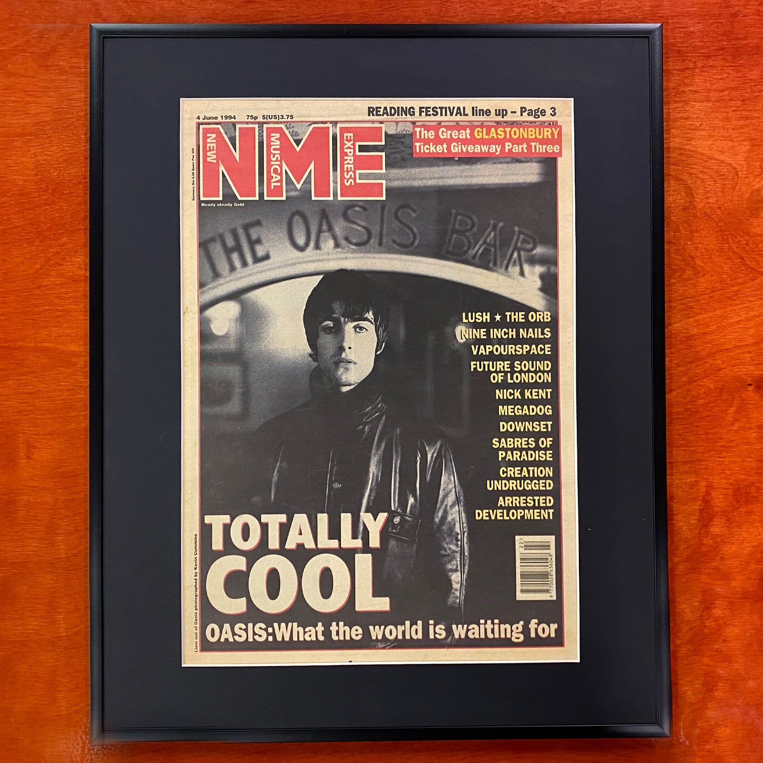 NME 'Oasis - Totally Cool' Original Cover – Microdot Boutique