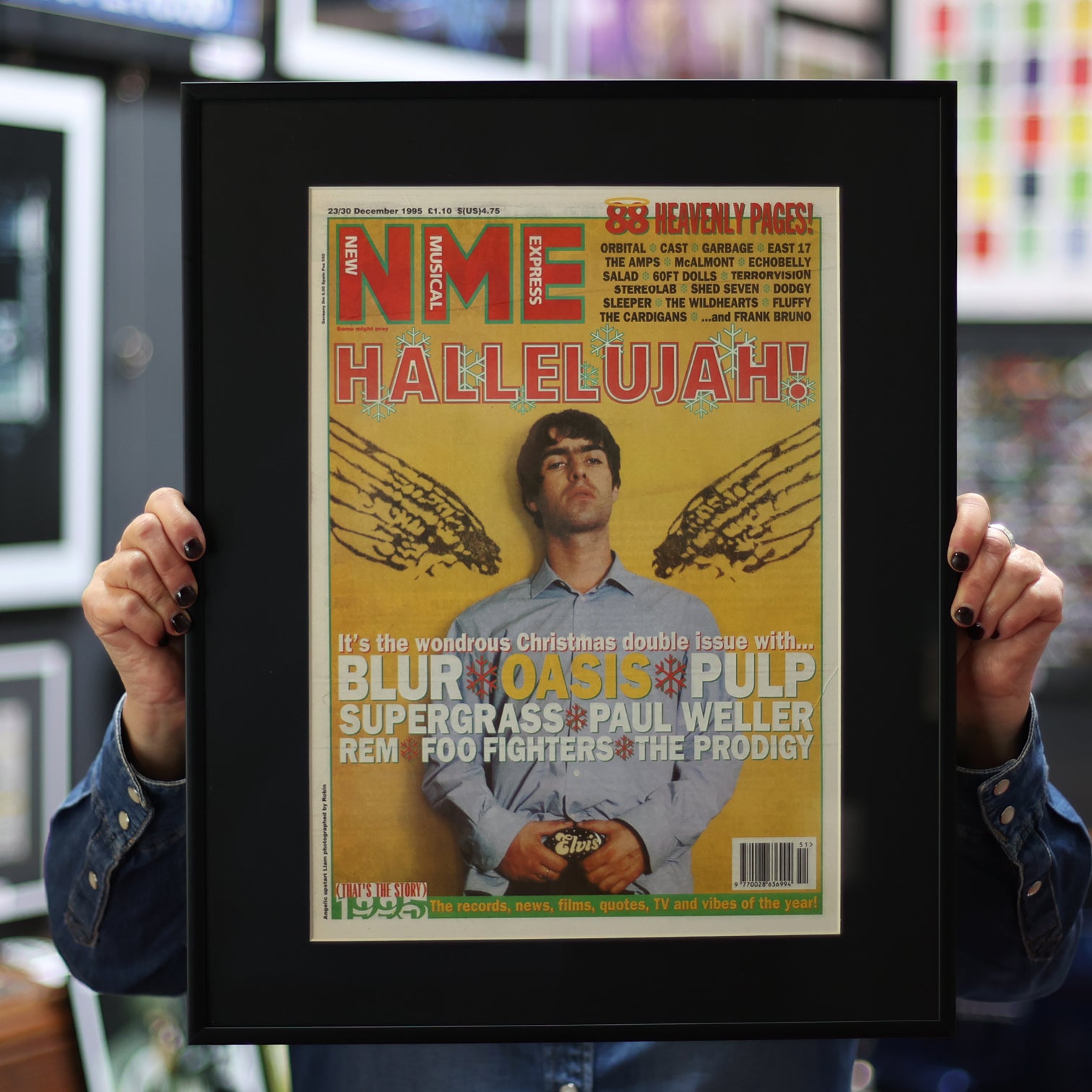 NME 'Oasis - Hallelujah' Original Cover – Microdot Boutique