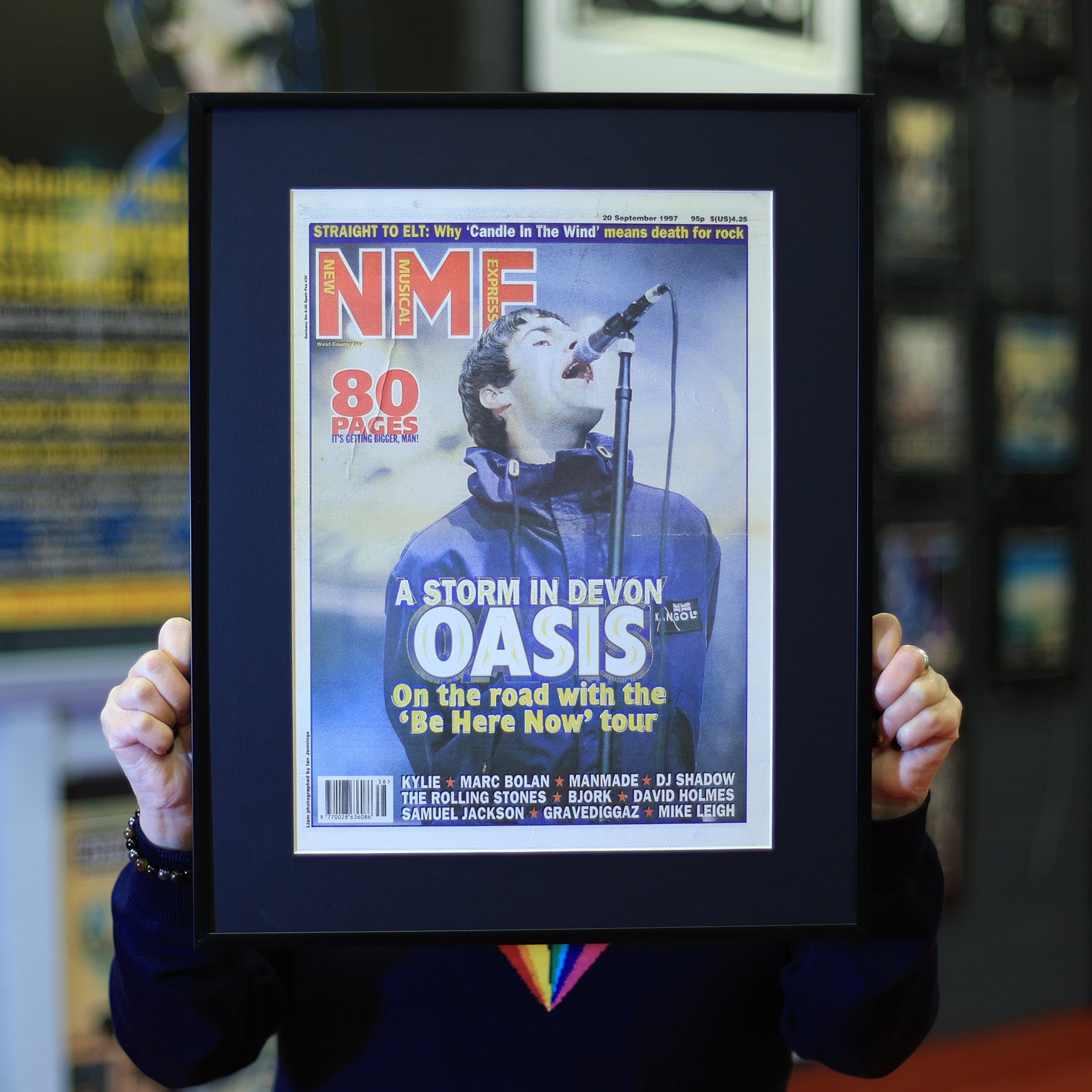 NME Original Cover Oasis 'A Storm In Devon' - New item – Microdot Boutique