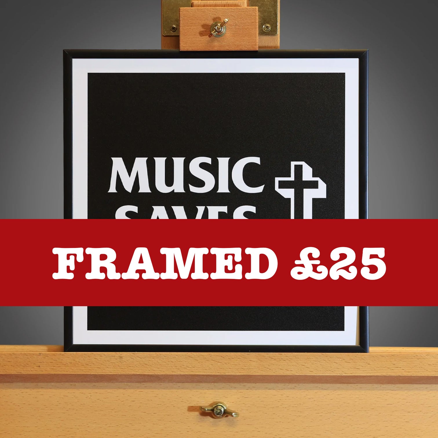 The Verve - Music Saves Framed Print – Microdot Boutique