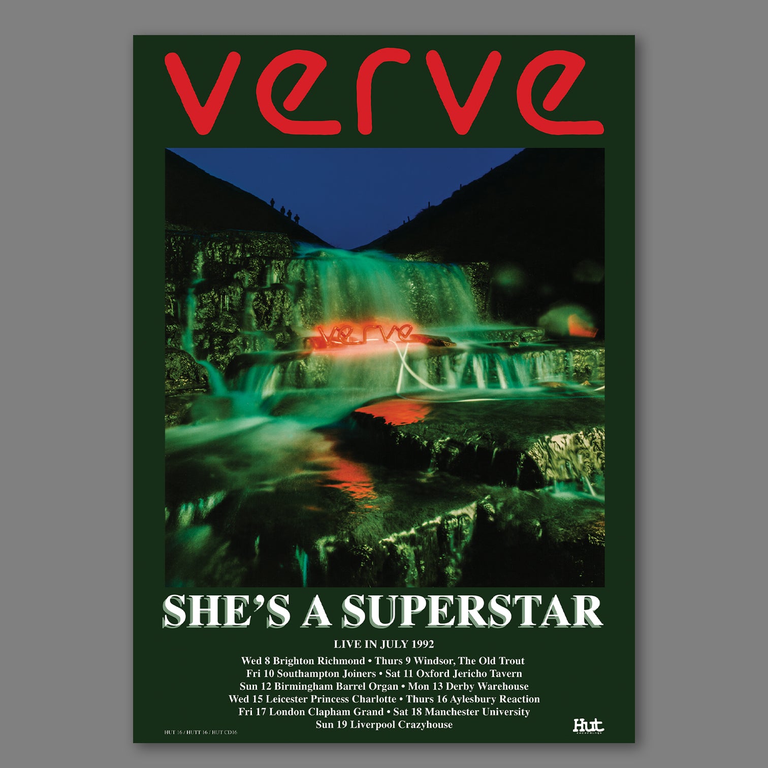 The Verve - She's A Superstar Promo Print - New Item – Microdot Boutique