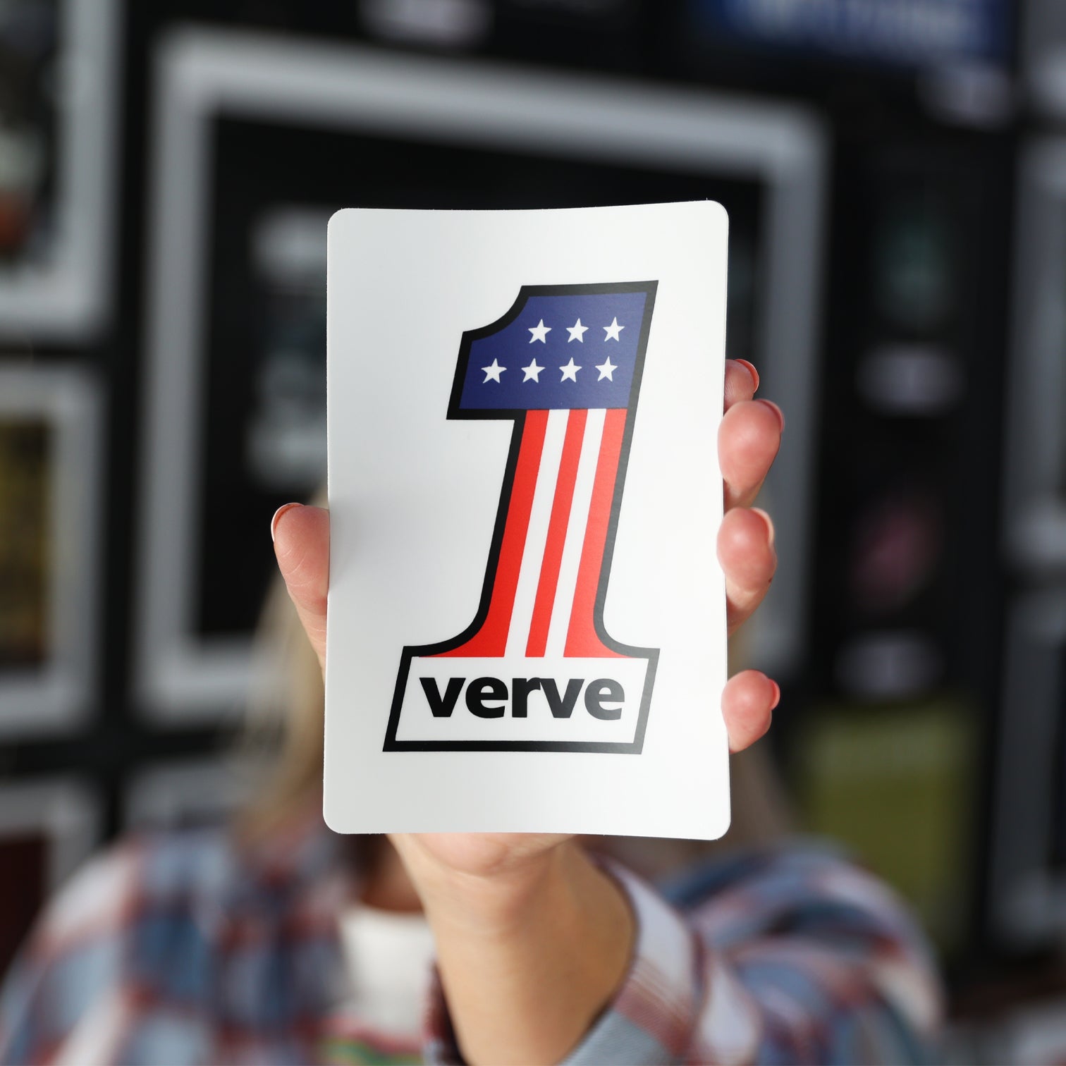 The Verve - Number 1 Sticker – Microdot Boutique