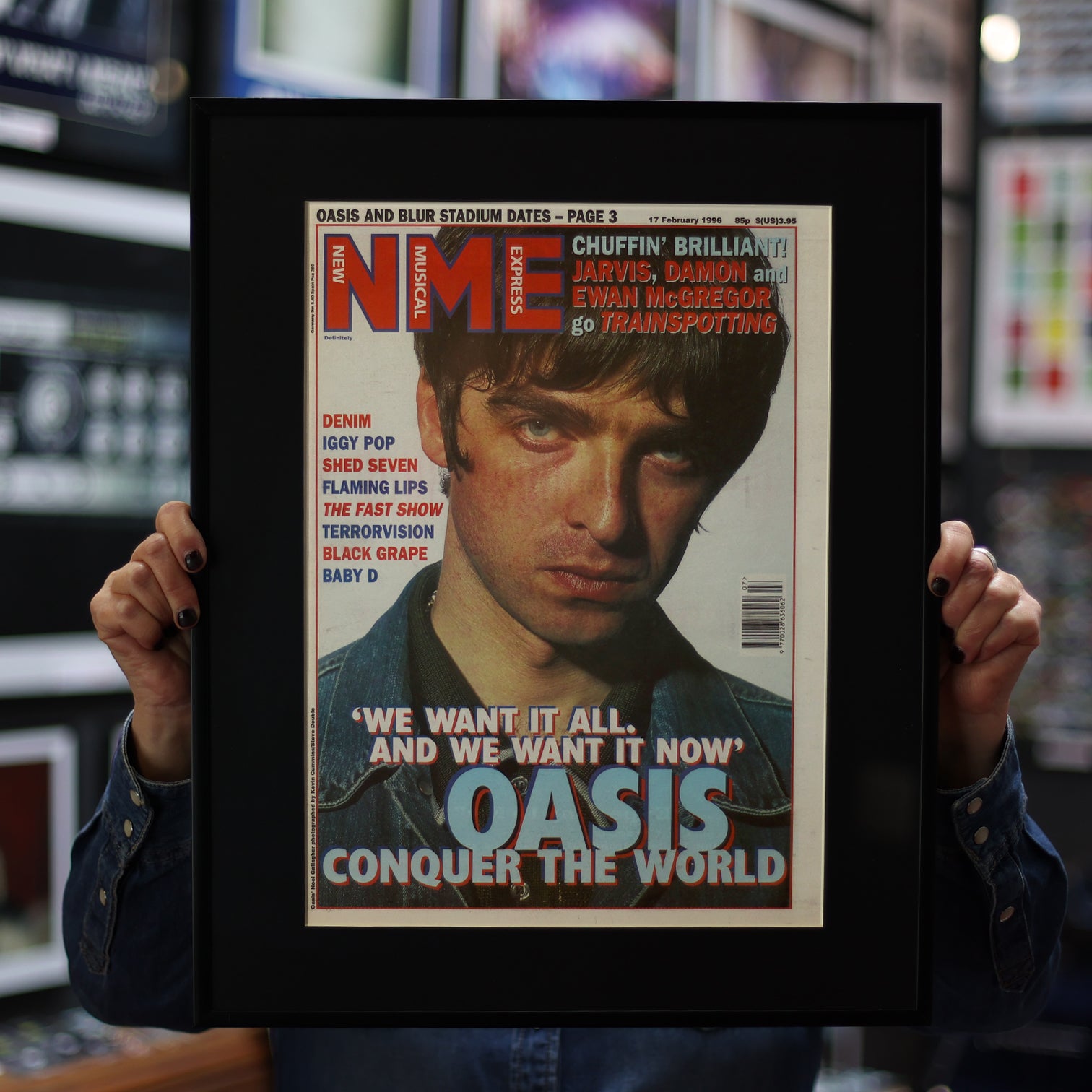 NME 'Oasis - We Want It All' Original Cover – Microdot Boutique