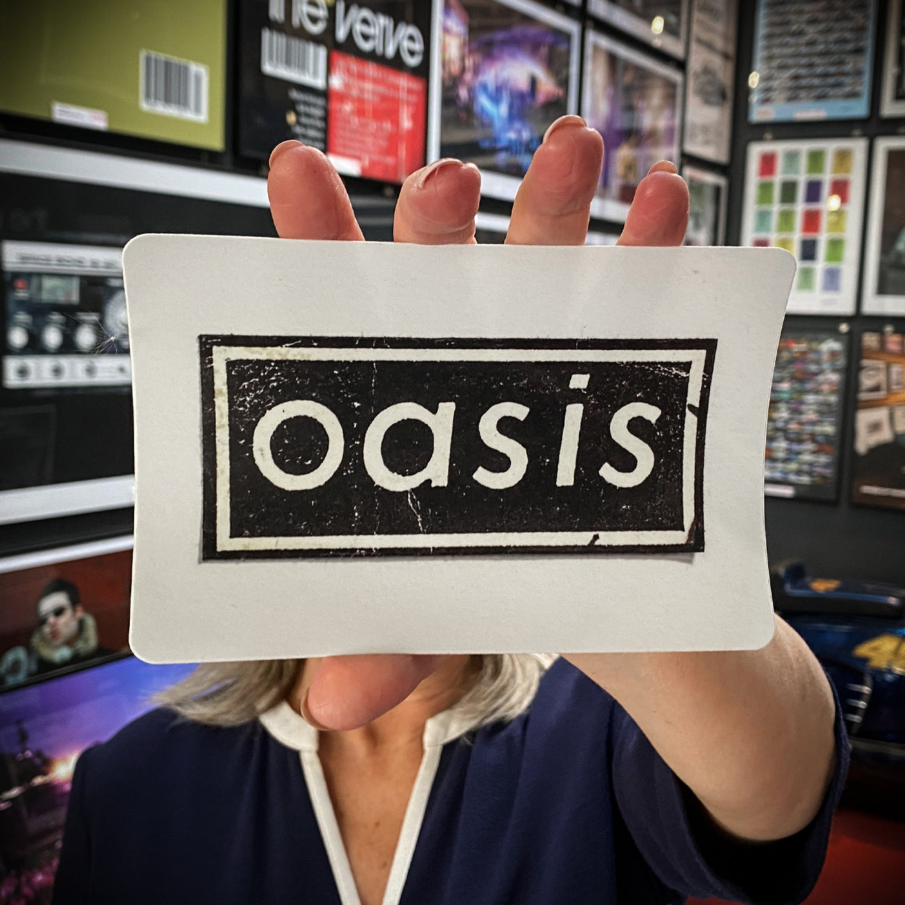 Oasis - Prototype Logo Sticker – Microdot Boutique